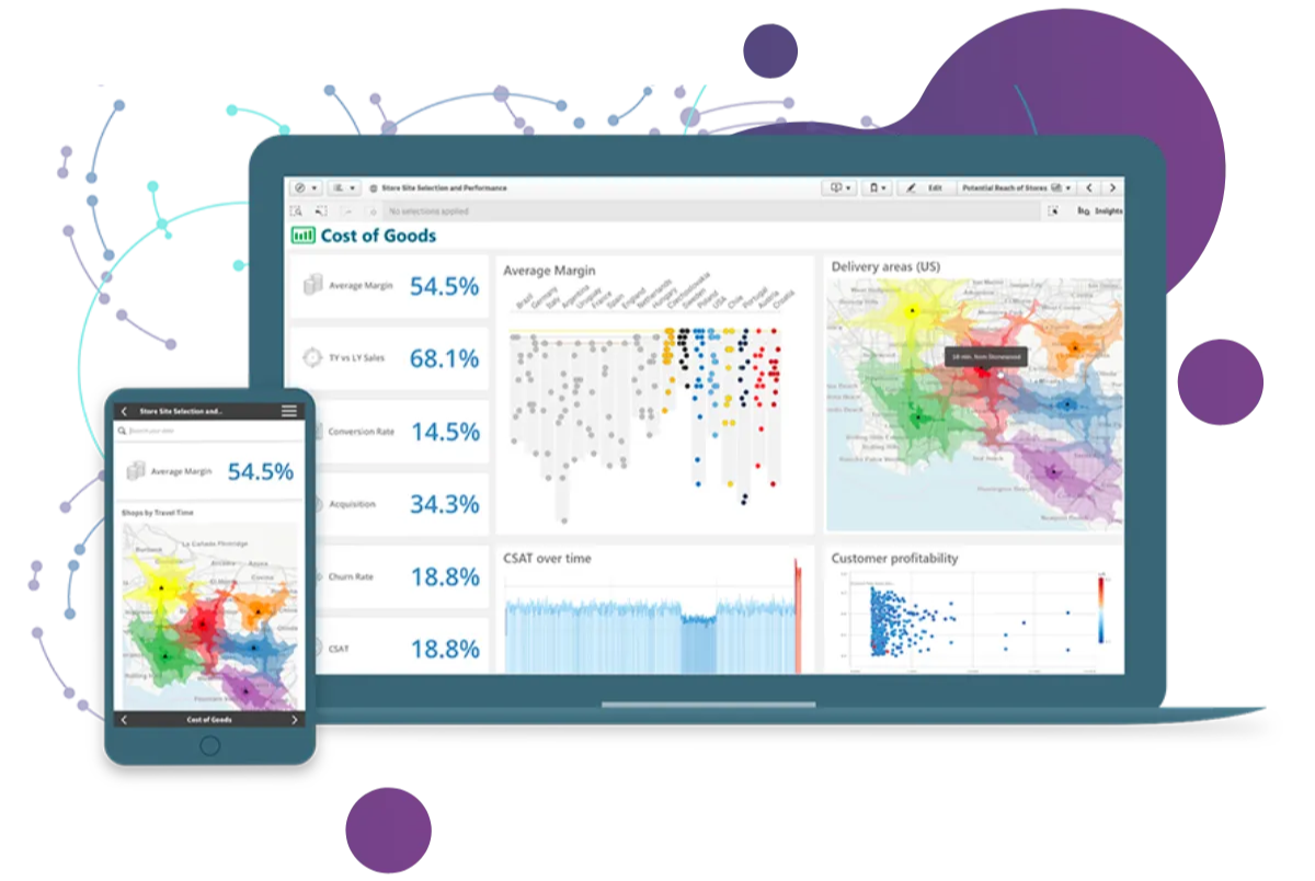 Qlik Sense - Dataanalyse & rapportering | Exsitec